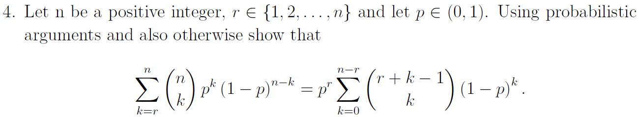 Solved Let n be a positive integer, r∈{1,2,…,n} and let | Chegg.com Solved Let n be a positive integer, r∈{1,2,…,n} and let | Chegg.com