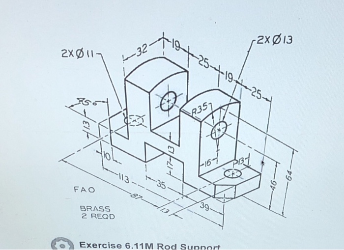 Solved Can someone please post a link with this autocad | Chegg.com