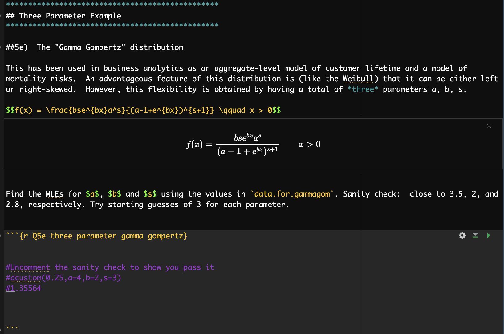 Solved \#\# 5b) The "raised cosine" distribution This | Chegg.com