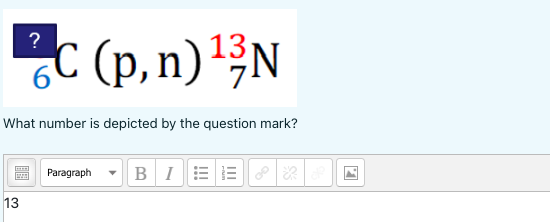 Solved 62C(p,n)713 N | Chegg.com