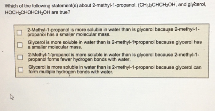 Solved Which of the following statement(s) about | Chegg.com