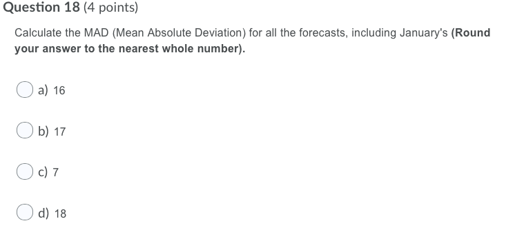 Solved (Q17-18) Problem set 3 (Use Excel file) The following | Chegg.com