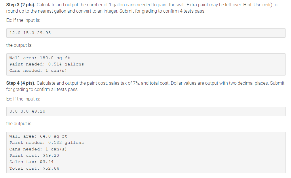 Solved Step 3 (2 pts). Calculate and output the number of 1 | Chegg.com