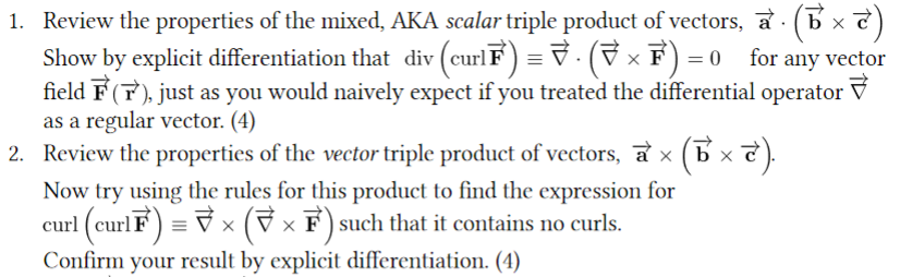 Solved 1. Review the properties of the mixed, AKA scalar | Chegg.com