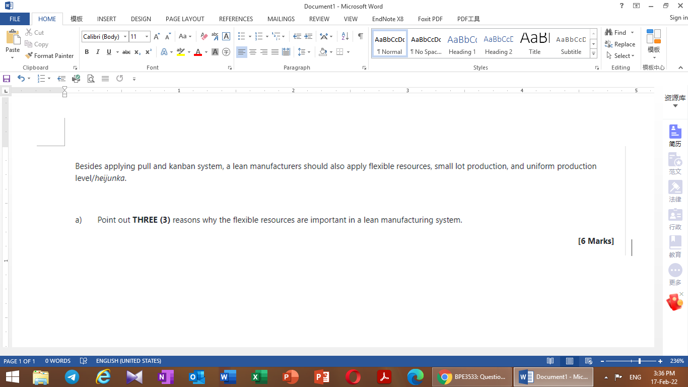 Solved W] w Document1 - Microsoft Word ?同 FILE HOME 模板 | Chegg.com