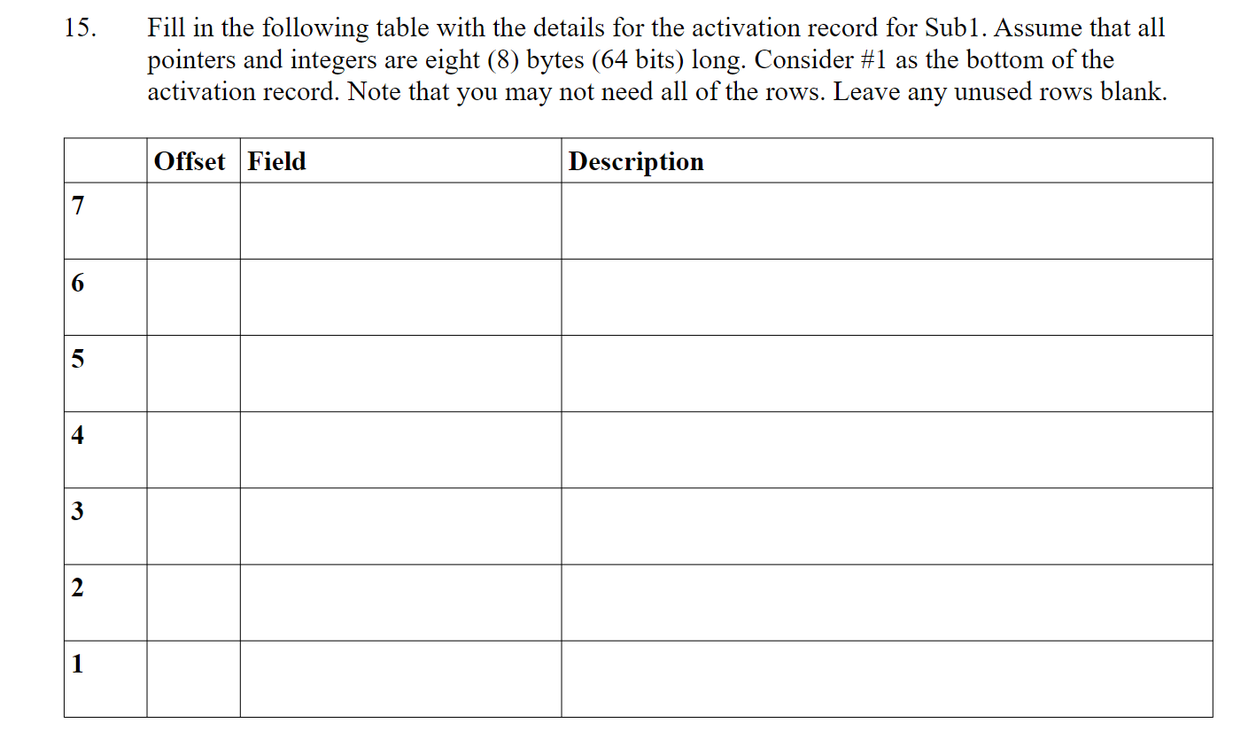 Comp Sci Algorithms help. Please Read the problem | Chegg.com