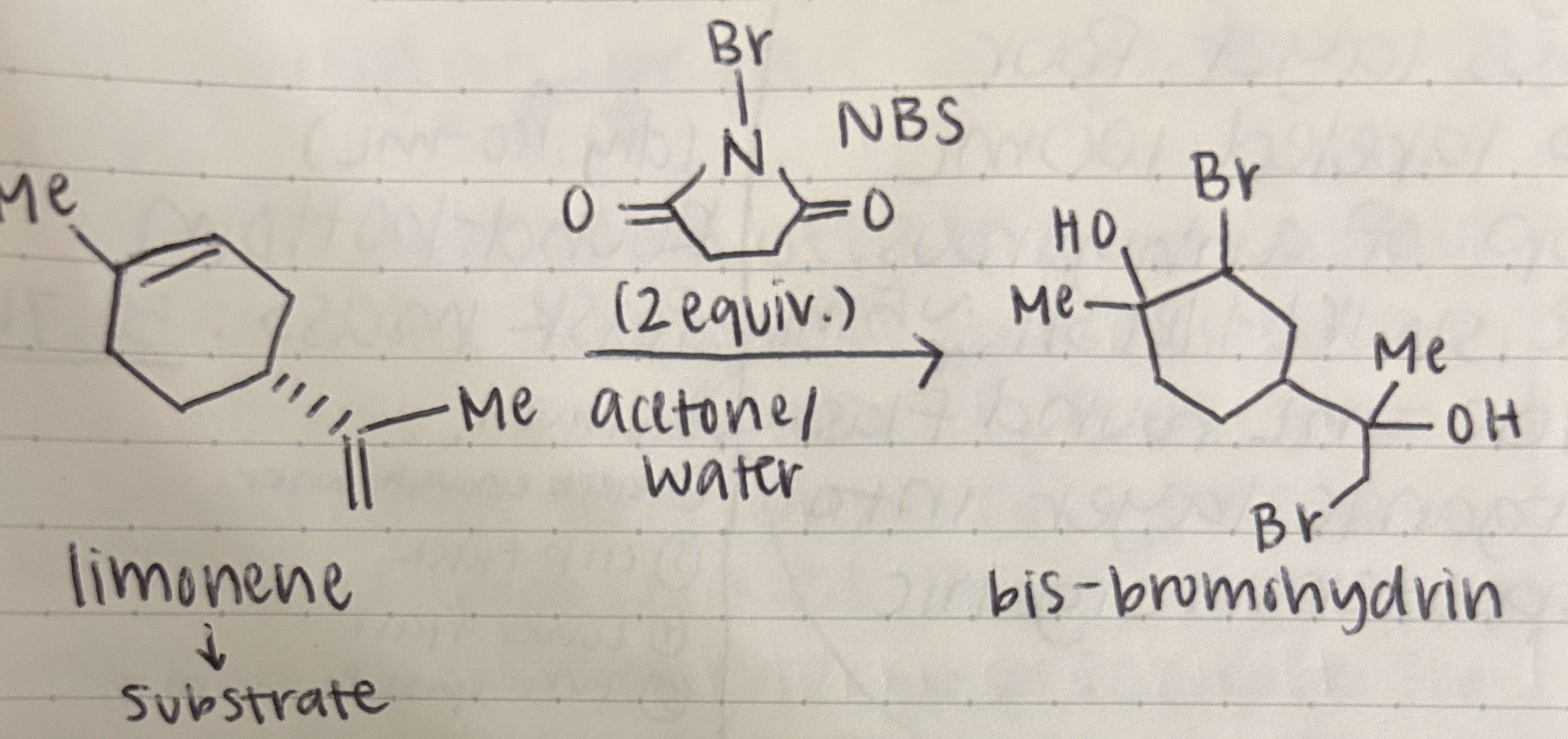 Solved Draw and label the substrate, the result(s) ﻿of an | Chegg.com