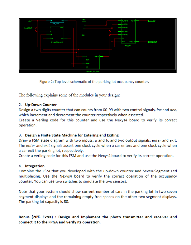 nal Project arking Lot Occupancy Counter 1. Problem | Chegg.com