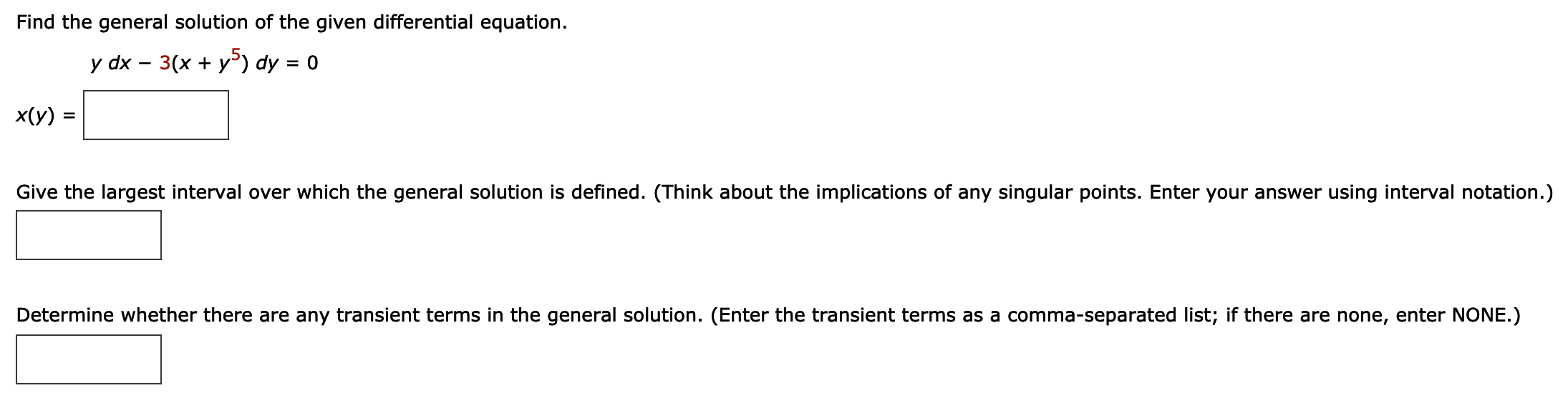 Solved Find the general solution of the given differential | Chegg.com