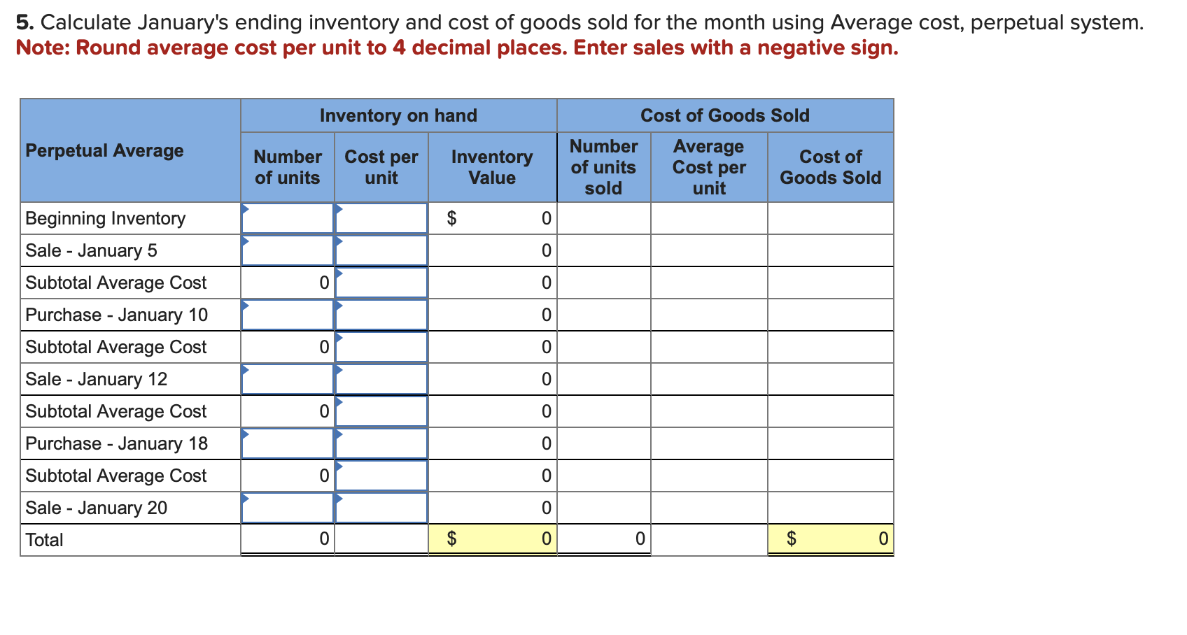 Solved Problem 8-5 (Static) Various inventory costing | Chegg.com Solved Problem 8-5 (Static) Various inventory costing | Chegg.com