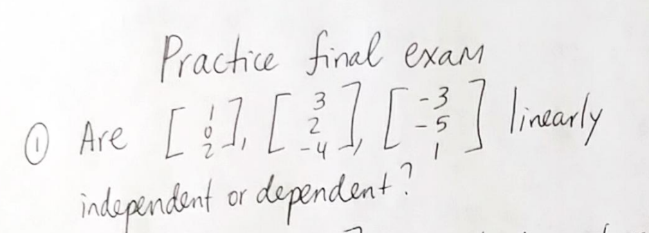 Solved Practice final exam (1) Are | Chegg.com
