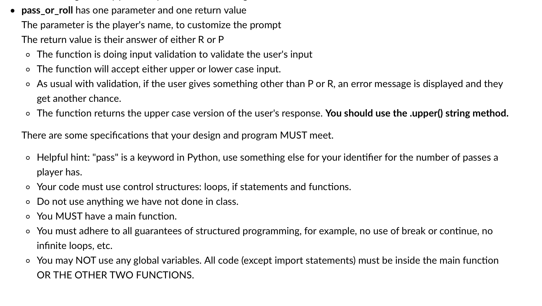 Solved You are going to write a program that will play a | Chegg.com