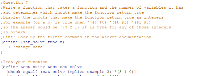 Solved Please use Racket!! ;Important Rules: ;1.) You may | Chegg.com
