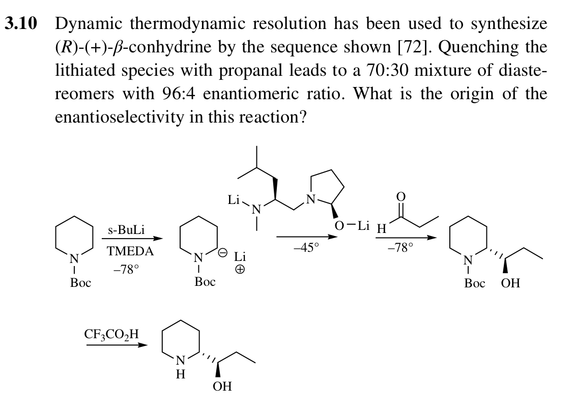 Solved 0 Dynamic thermodynamic resolution has been used to | Chegg.com
