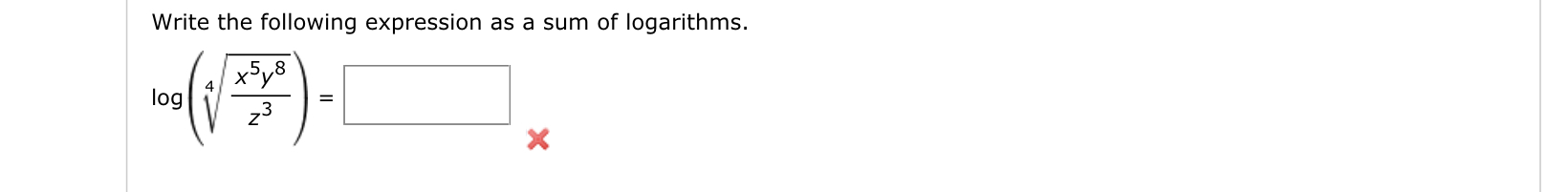 Write the following expression as a sum of | Chegg.com