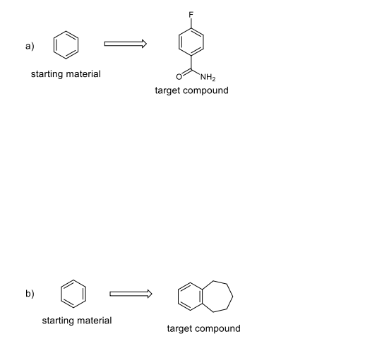 Solved Propose reasonable multiple-step synthesis for the | Chegg.com