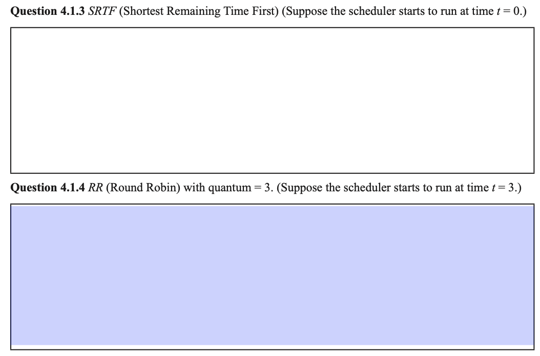 Solved Read the processes in the ready queue and evaluate | Chegg.com