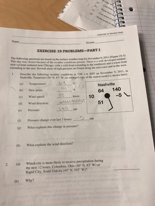 EXERCISE 19 PROBLEMS PARTI The following questions | Chegg.com