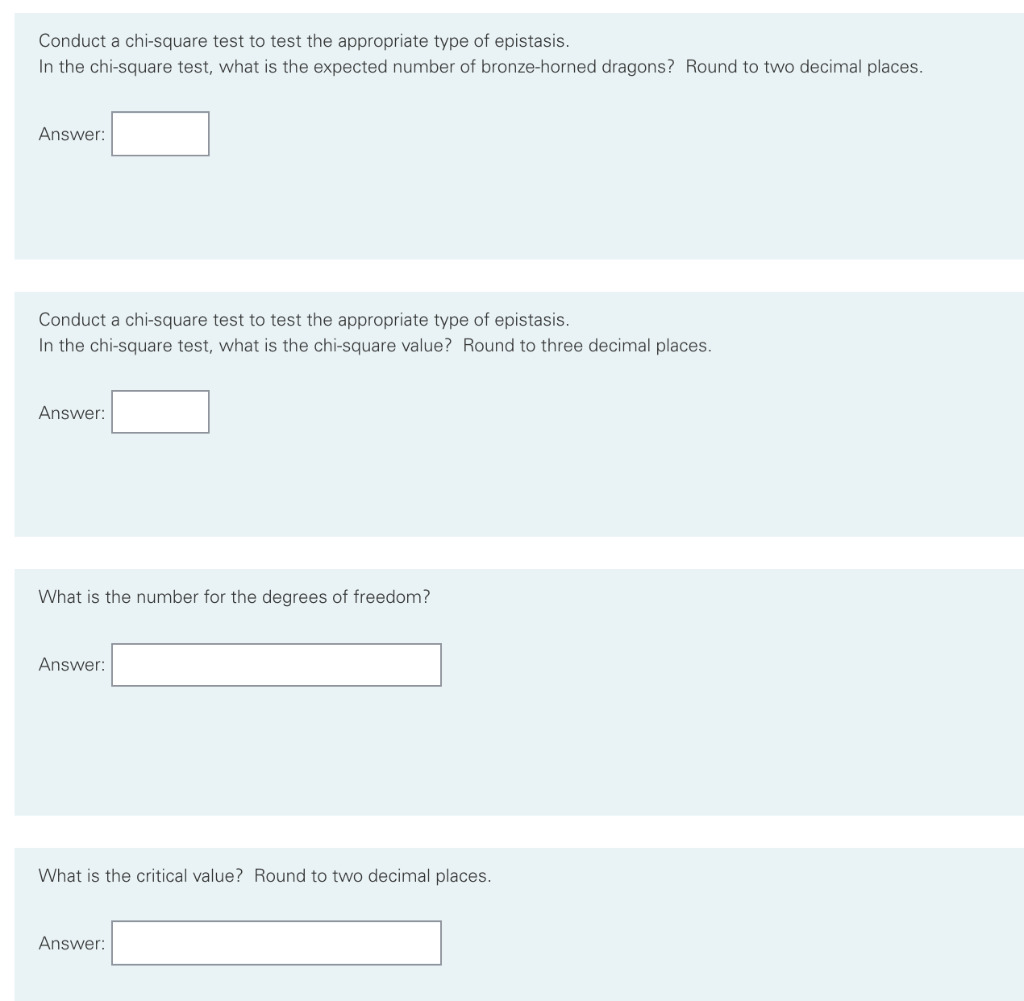 Solved Two autosomal genes control horn color in dragons. | Chegg.com