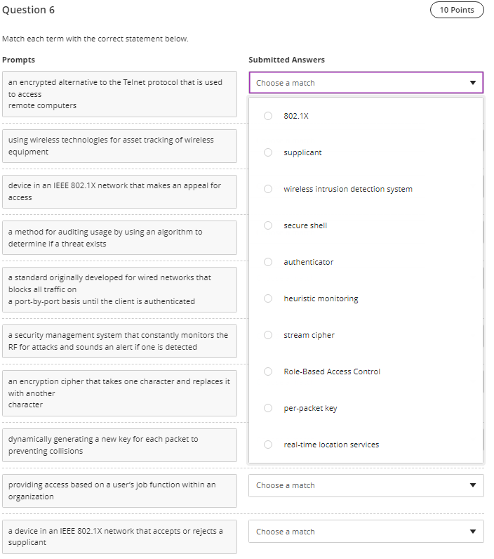 Solved CWNA Guide to Wireless LANs, Third EditionChapter 10: | Chegg.com