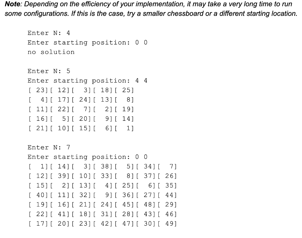 Backtracker.java package backtracker; public class | Chegg.com
