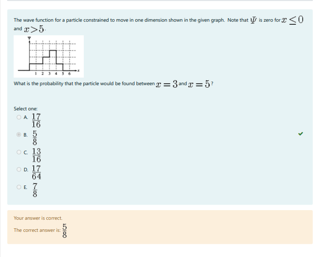 Solved The Wave Function For A Particle Constrained To Move