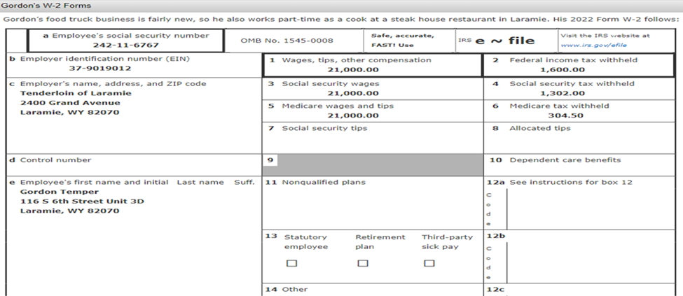 Please help I'm struggling: Need Form 1040, Schedule | Chegg.com