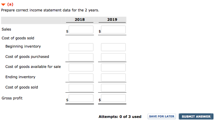 Solved Exercise 6-11 (Part Level Submission) Monty Corp. | Chegg.com