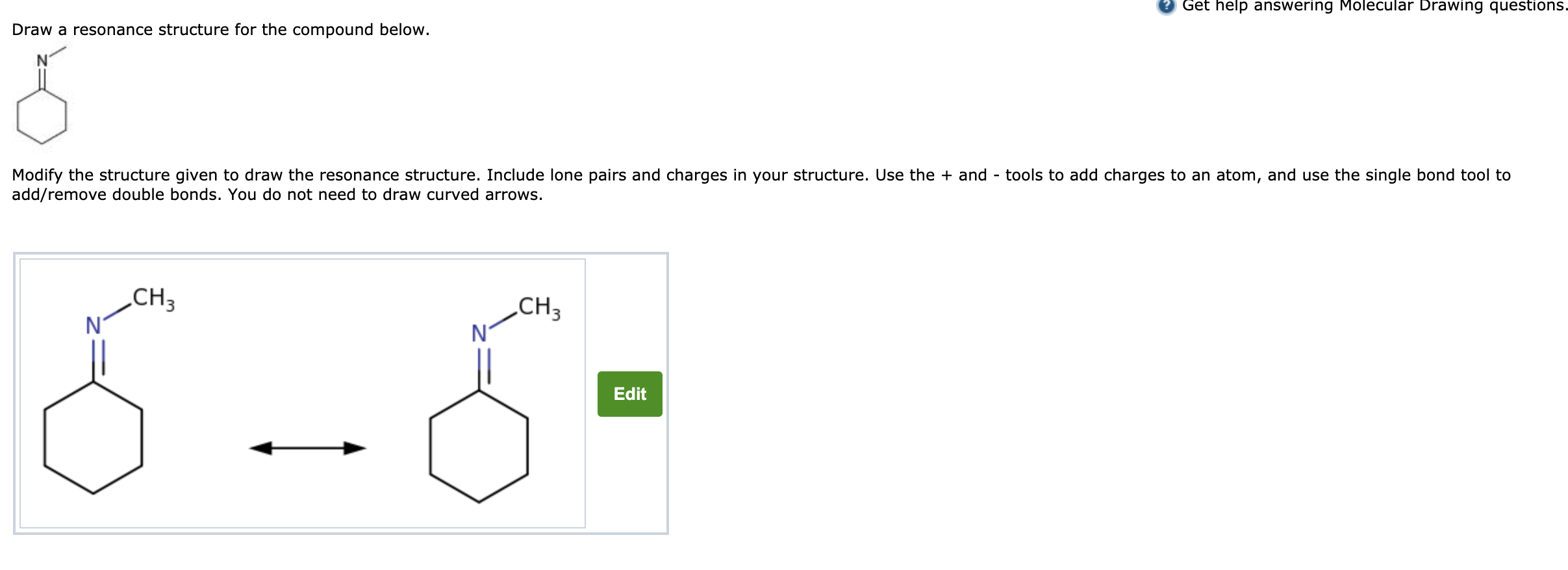 Solved Get help answering Molecular Drawing questions. Draw | Chegg.com