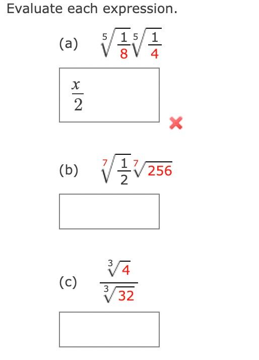 Solved Hi there, I need help doing this radical expression? | Chegg.com