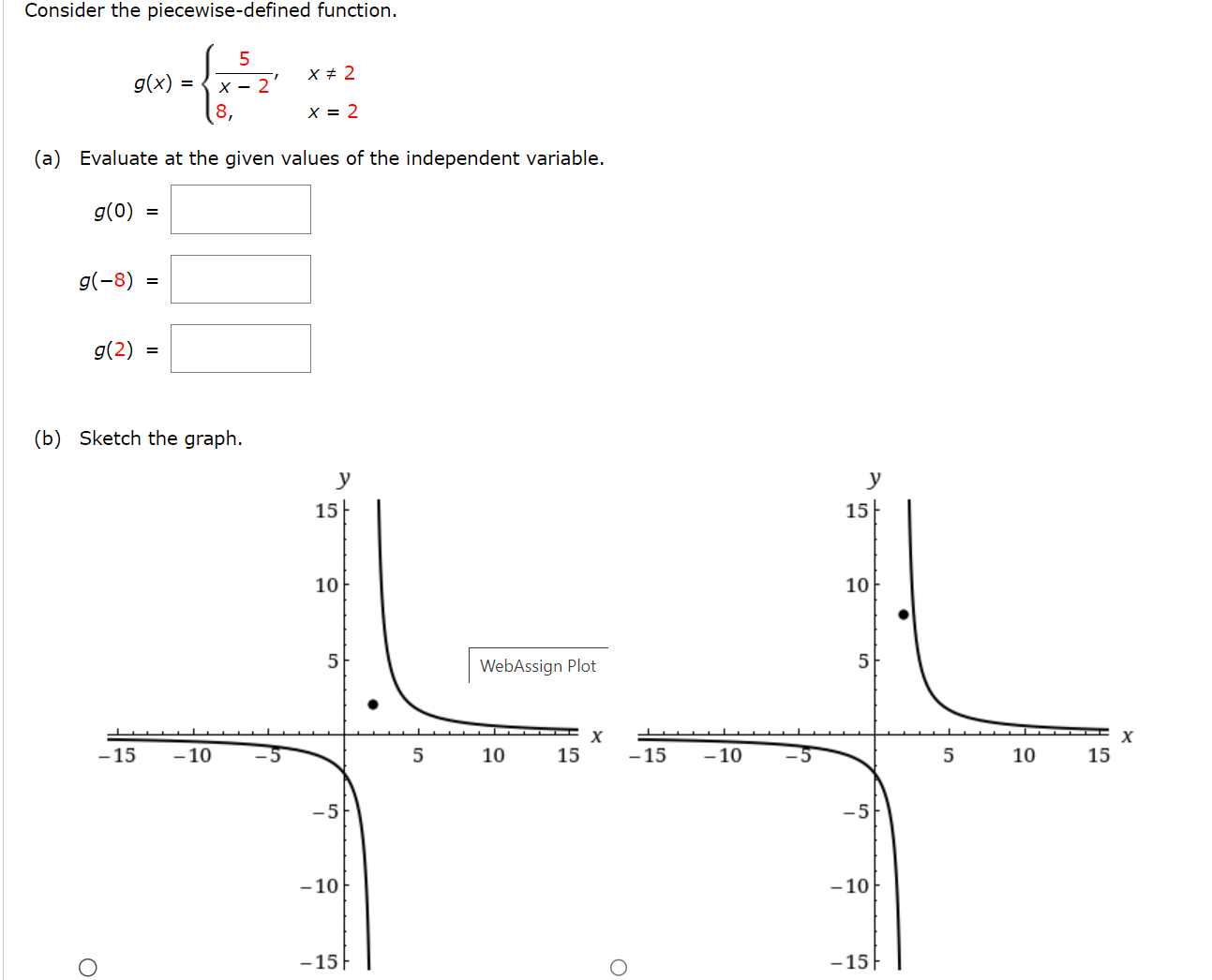 Solved Consider the piecewise-defined | Chegg.com