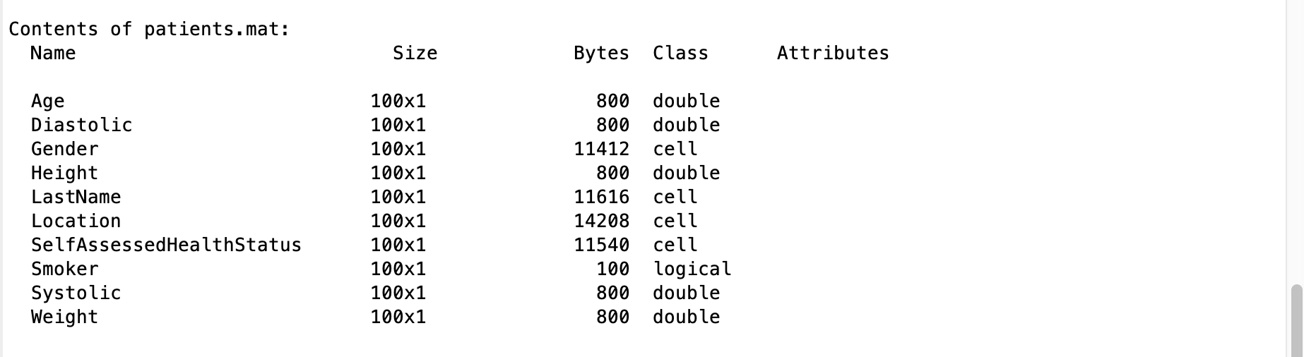 MATLAB Problem 2(c) Must use split-apply-combine | Chegg.com