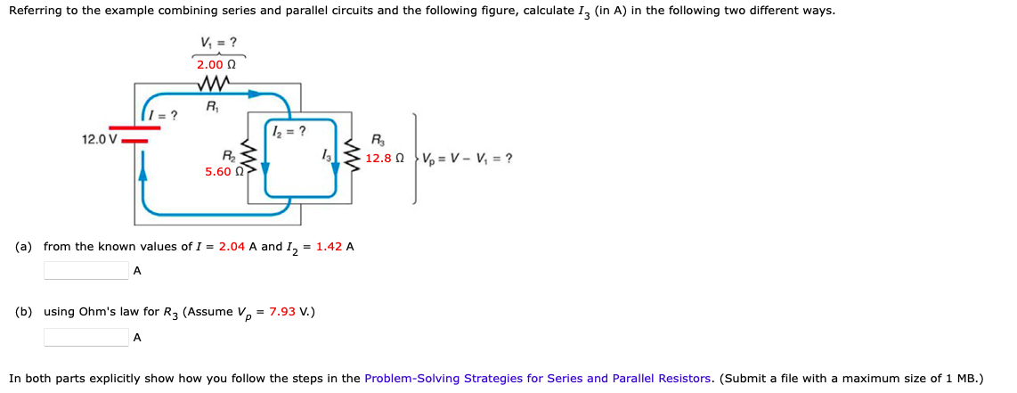 Solved Referring to the example combining series and | Chegg.com