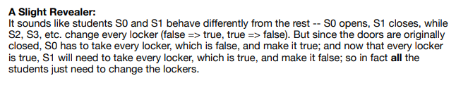 Solved Part B: Boolean Junior High School has 100 lockers, | Chegg.com