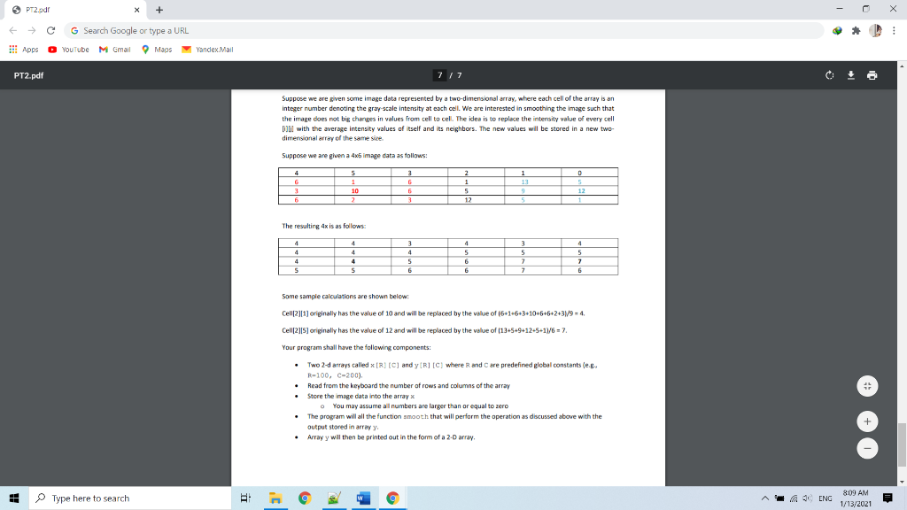 urgent c programming please solve in one hour Suppose | Chegg.com