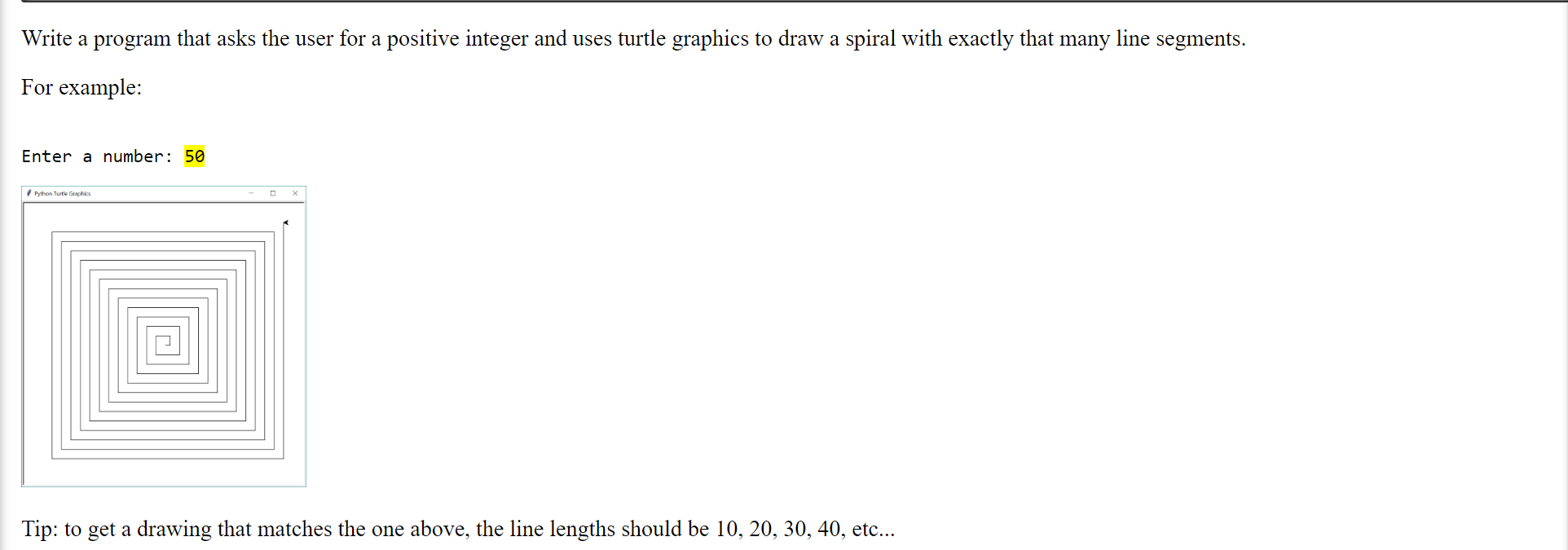 Solved Python problem: If the image is too small, you can | Chegg.com