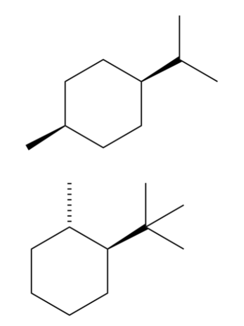 Solved 1. draw them possible chair flipped | Chegg.com