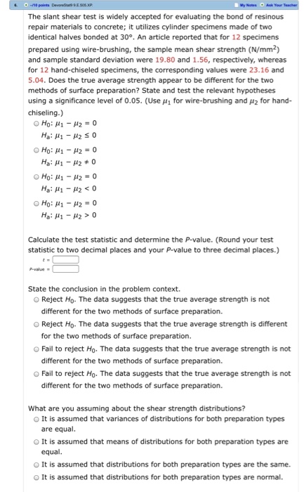 Solved The slant shear test is widely accepted for | Chegg.com