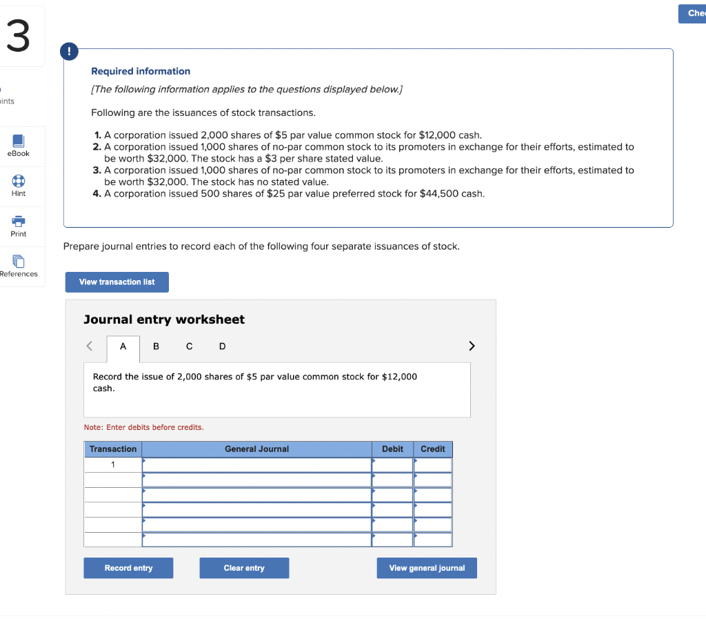 Solved 3 . pints eBook 18. Hint Print References ! Required | Chegg.com