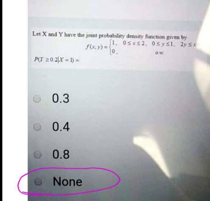 Solved Let X and Y have the joint probability density | Chegg.com