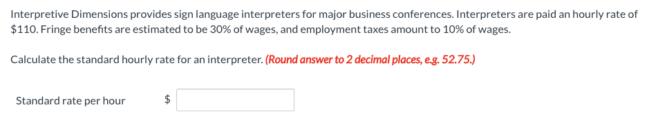 Solved Interpretive Dimensions provides sign language | Chegg.com