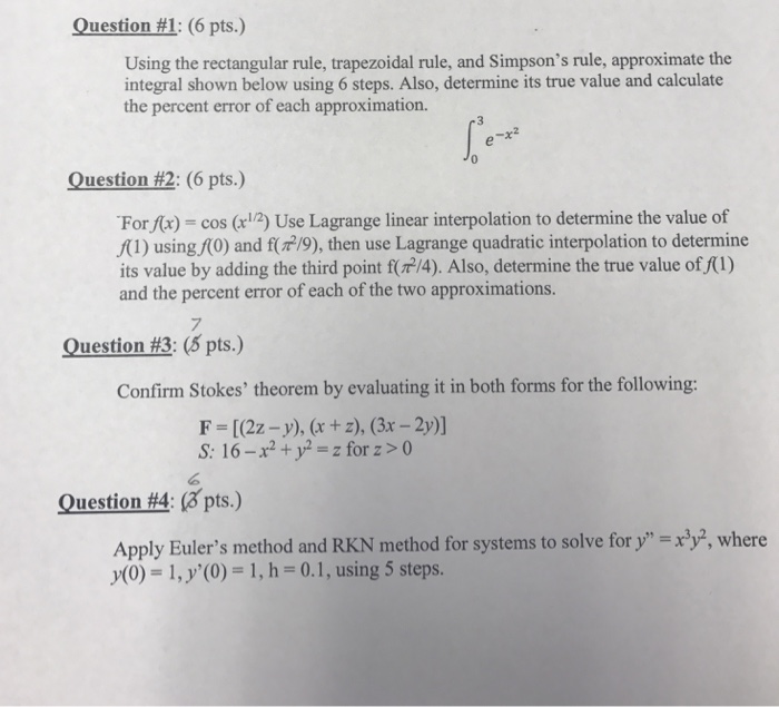 Solved Using the rectangular rule, trapezoidal rule, and | Chegg.com Solved Using the rectangular rule, trapezoidal rule, and | Chegg.com