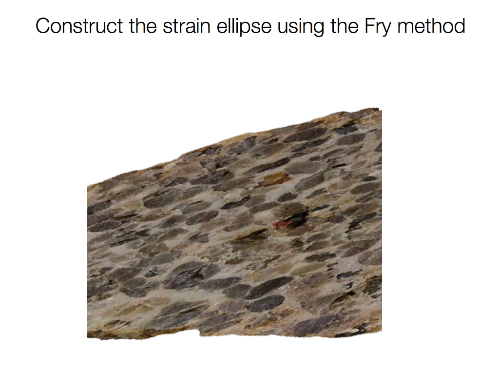 Construct the strain ellipse using the Fry method • | Chegg.com