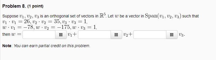 Solved Suppose v1,v2,v3 is an orthogonal set of vectors in | Chegg.com