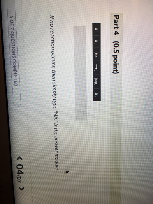 Solved 04 Question (2 points) aSee page 170 In each of the | Chegg.com