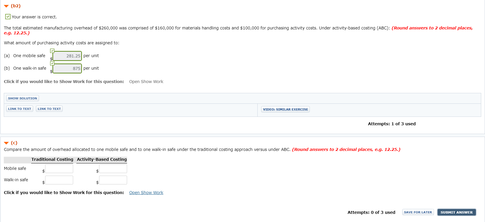 Solved Exercise 4-5 (Video) (Part Level Submission) Perdon | Chegg.com