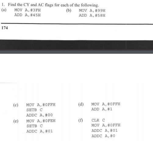 Solved 12. Show how to perform 77 x 34 in the 8051. 1. | Chegg.com