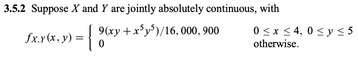 Solved 5.2 Suppose X and Y are jointly absolutely | Chegg.com