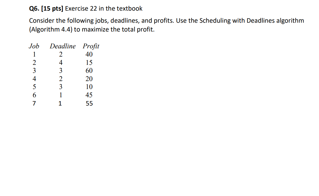Solved Q5 15 Pts Exercise 20 In The Textbook Implement 6057