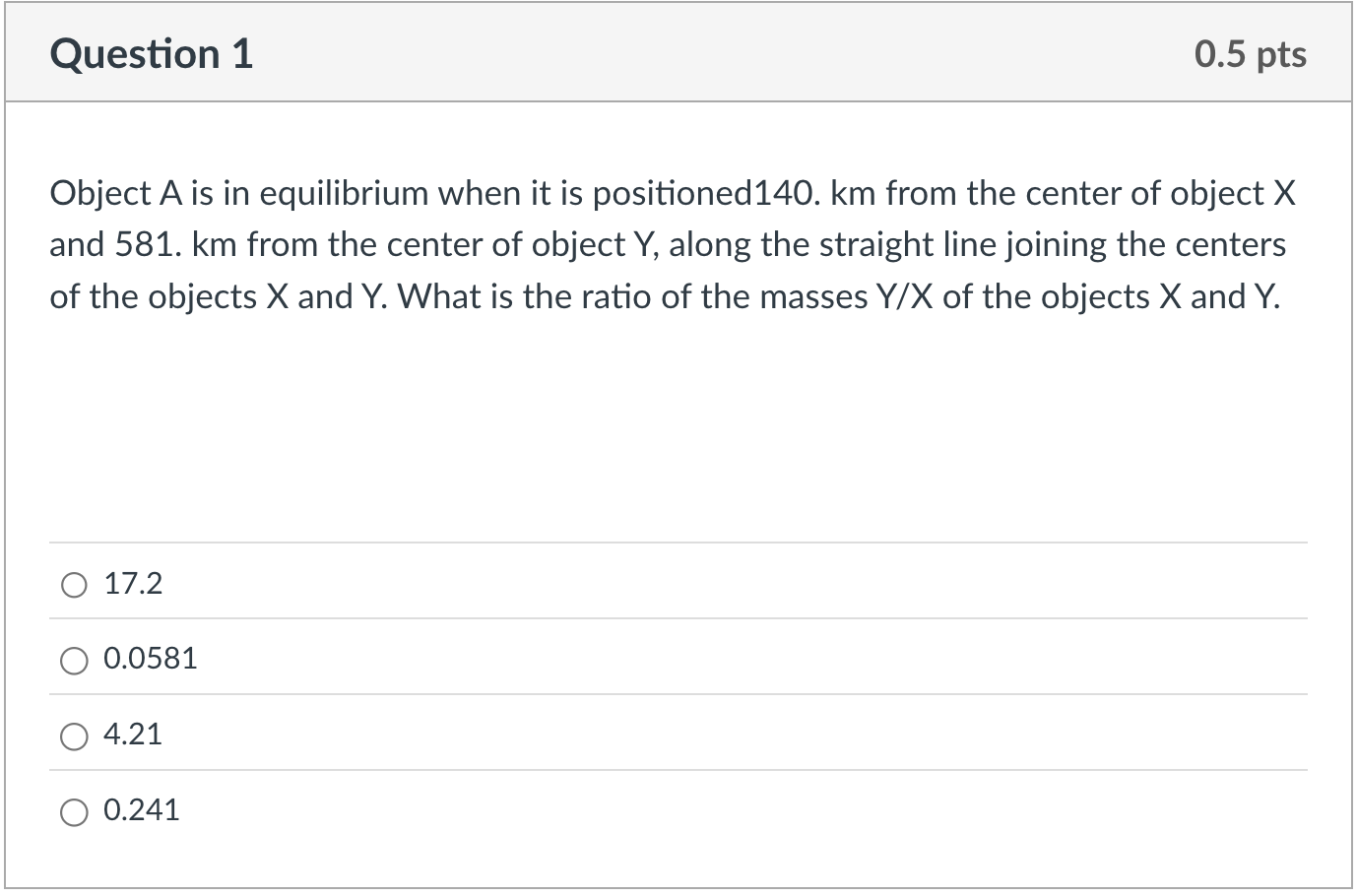 Solved Question 1Object A is in equilibrium when it is | Chegg.com
